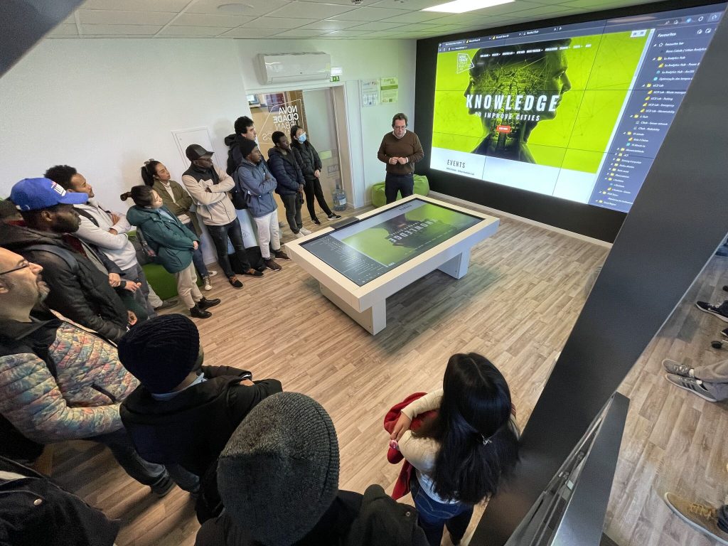 NOVA Urban Analytics Lab visit - Mastergeotech Mastergeotech